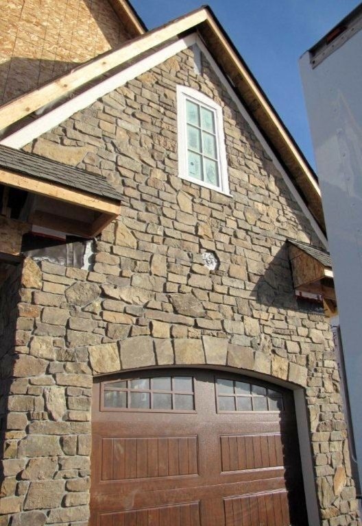 Rainier Natural Stone Veneer Siding - Traditional - Garage - Other - by ...