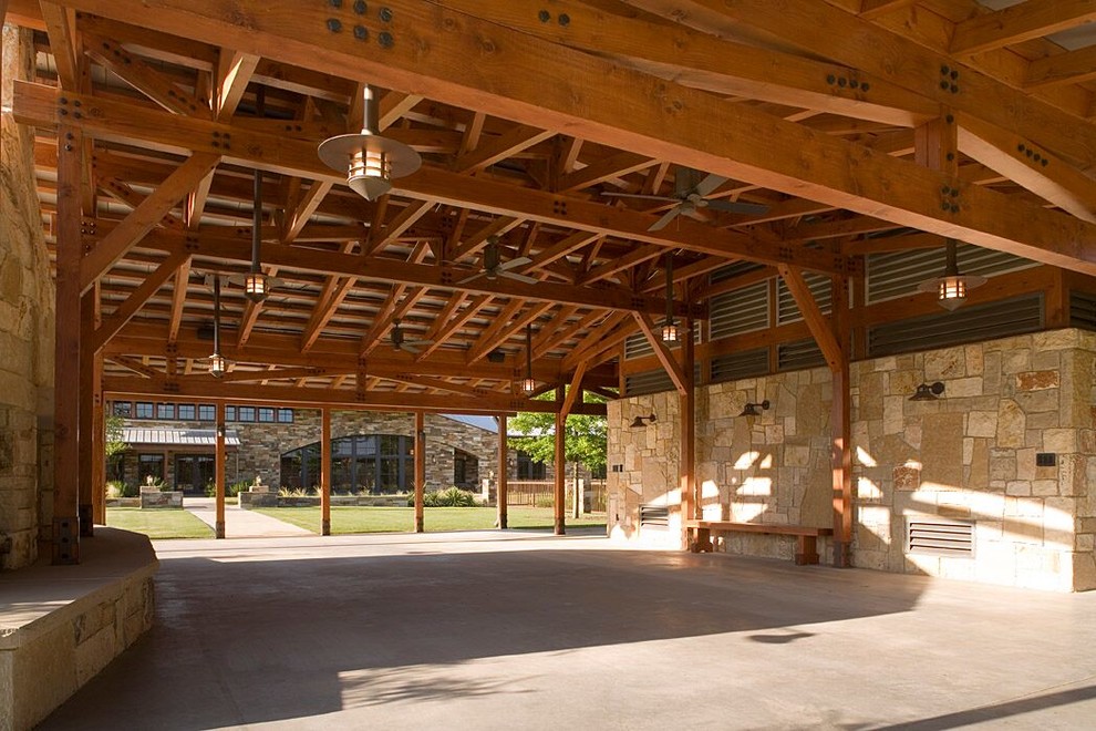Ranch House - Rustic - Garage - Austin - by Foursquare Builders | Houzz