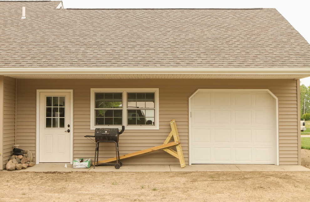 Rear Garage Entry - Traditional - Garage - Other - by John Mast ...