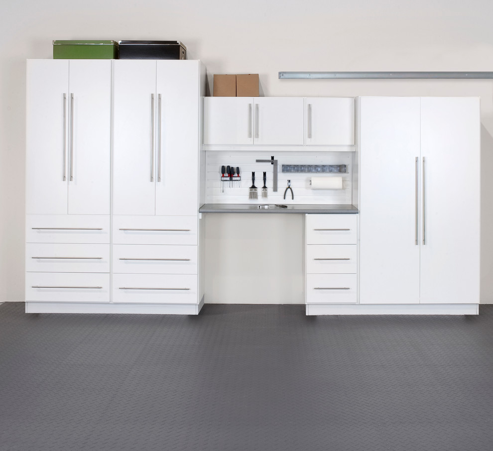 Regency II Garage Storage System - Contemporary - Garage - Orange ...