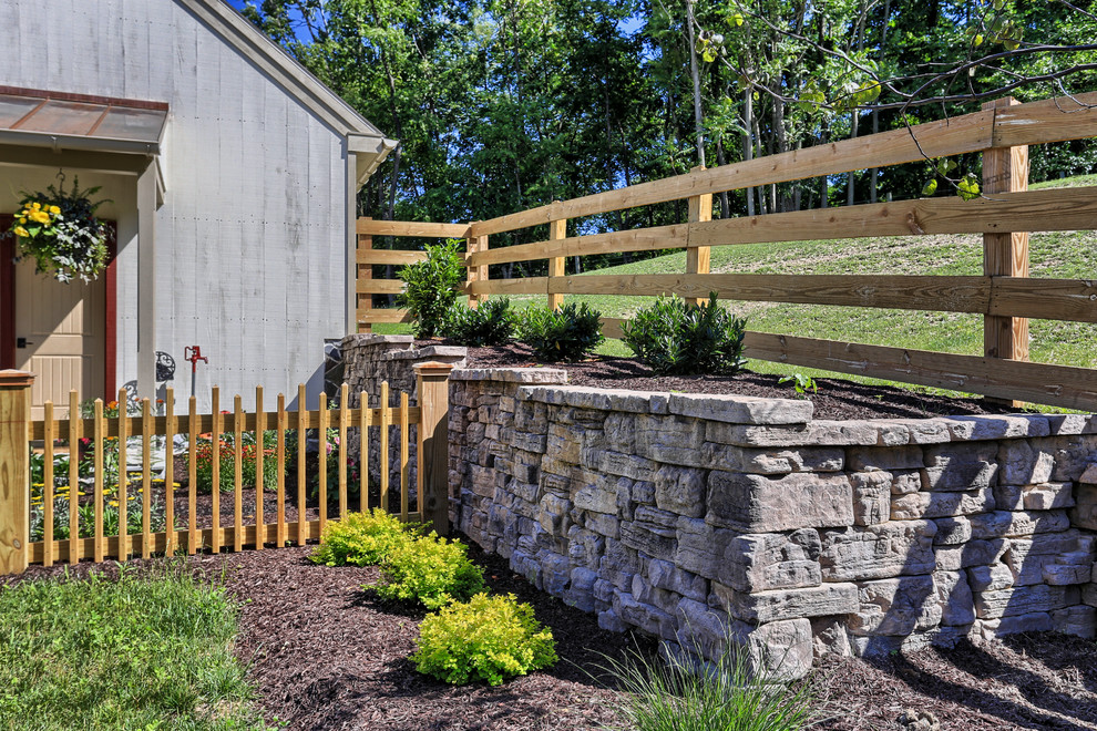 Retaining Wall & Fence - Garage - Other - by Renovations by Garman LLC ...