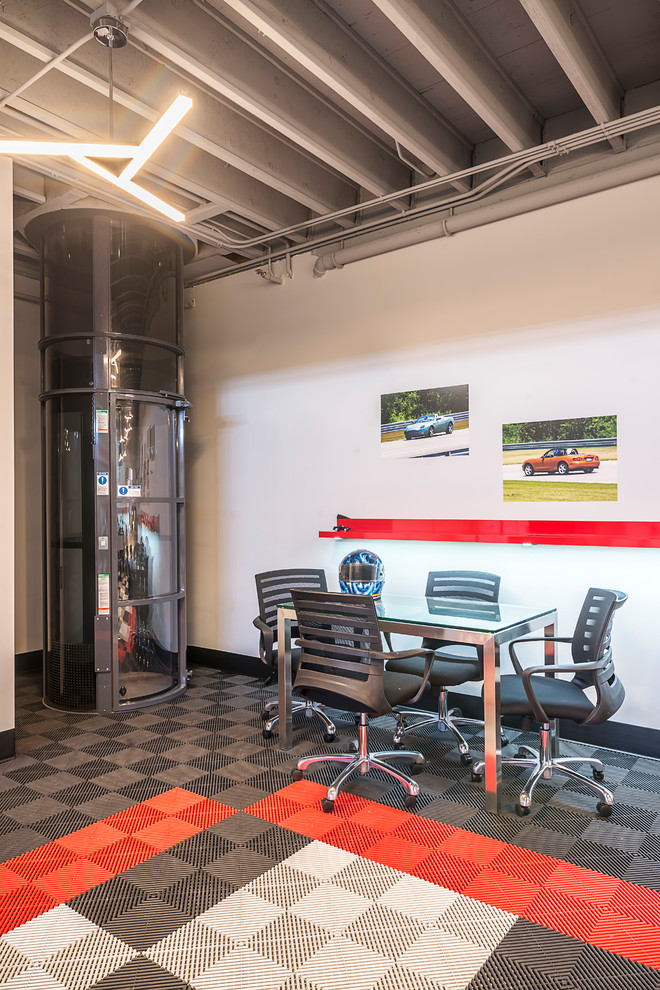 Retro Custom Garage - Industrial - Garage - Chicago - by Charleston ...