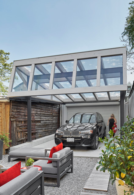 Riverdale Reno & Carport - Scandinavian - Garage - Toronto - by ASQUITH ...