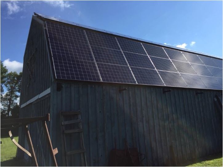 Roof Mount Solar Panels - Traditional - Garage - New York - by Camden ...