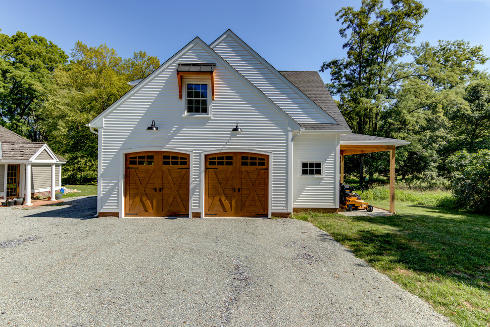 Rustic Detached Garage - Farmhouse - Garage - Philadelphia - by James K ...