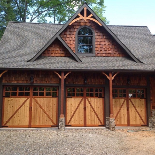 Rustic Garage Doors - Rustic - Garage - Atlanta - by Doorsmith Inc ...