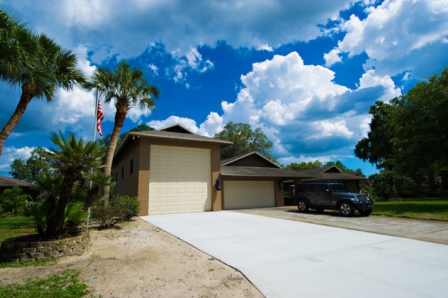 RV Garage Addition - Traditional - Garage - Tampa - by Lindross ...
