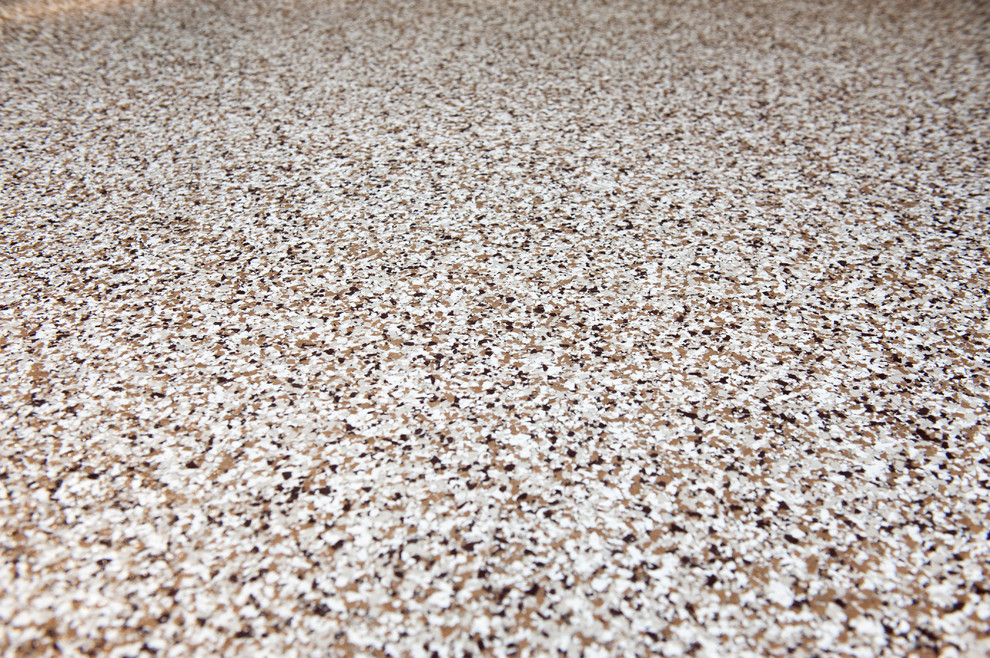 Sandstone Garage Floor- Frisco Texas - Transitional - Garage - Dallas ...