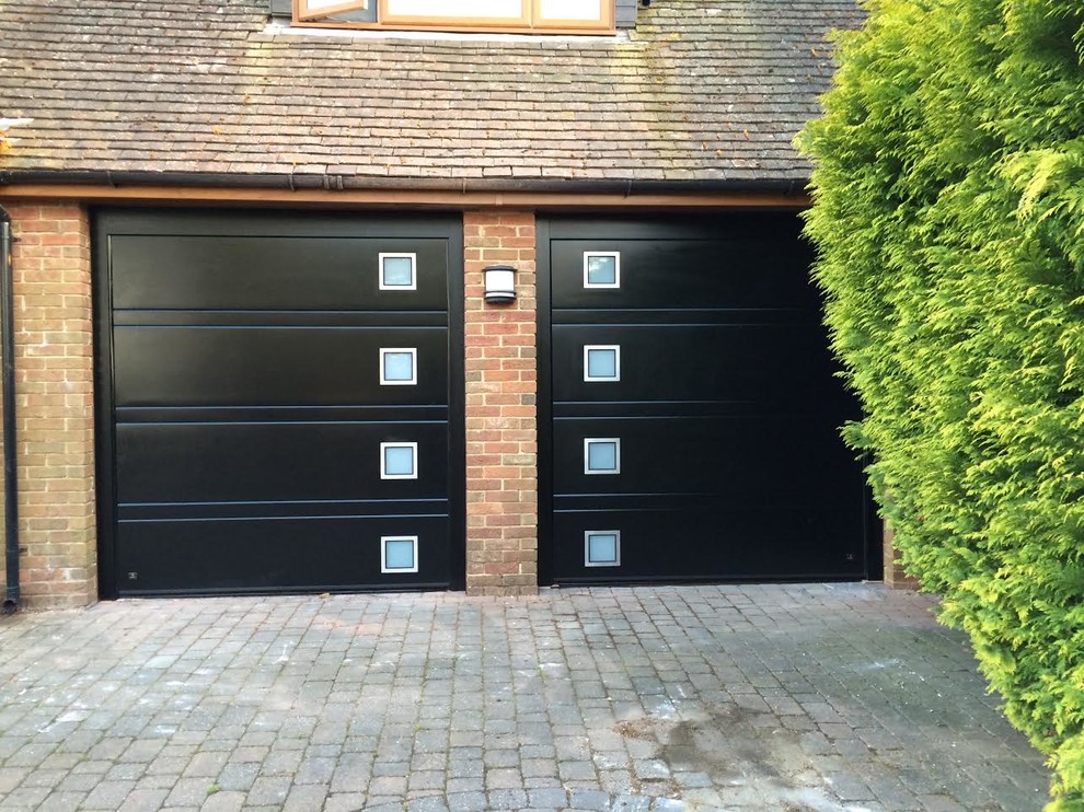 Sectional Garage Doors - Contemporary - Garage - London - by Cerberus ...