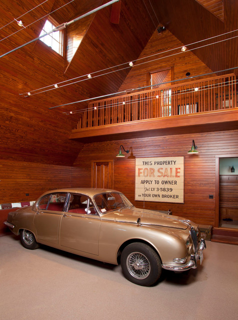 Shingle Style Carriage House - Garage - Victorian - Garage - Boston ...