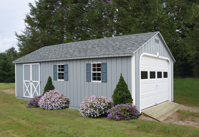Signature Cape Garage - Garage - Boston - by Kloter Farms | Houzz