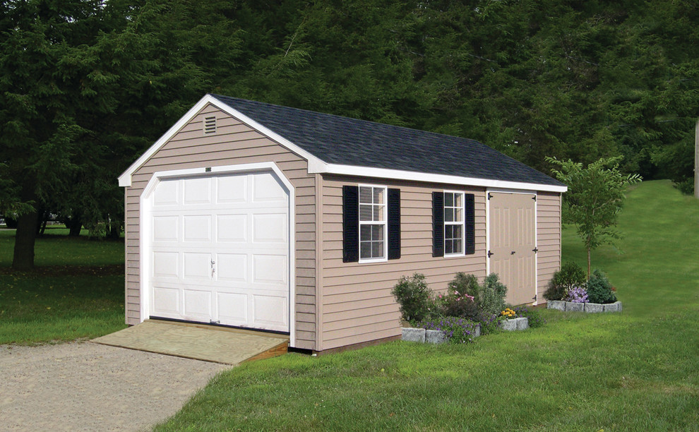 Signature Cape Garage - Garage - Boston - by Kloter Farms | Houzz