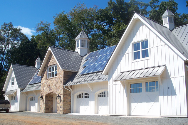 Solar Garage - Country - Garage - Other - by Altenergy, Inc. | Houzz UK