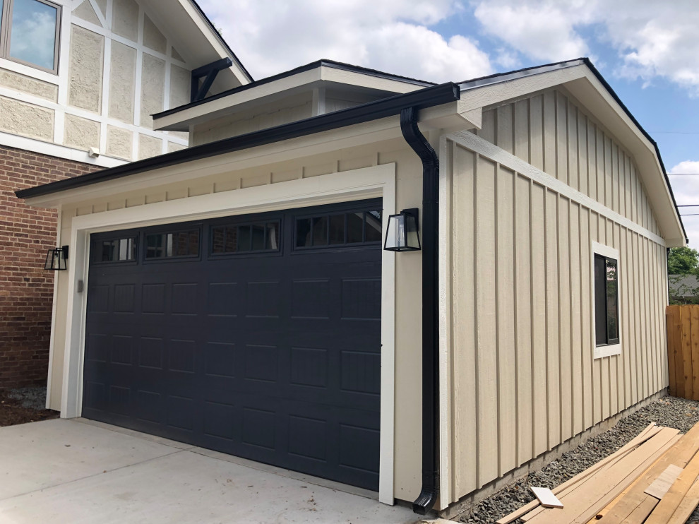 South Park Hill Board and Batten Garage - Craftsman - Garage - Denver ...