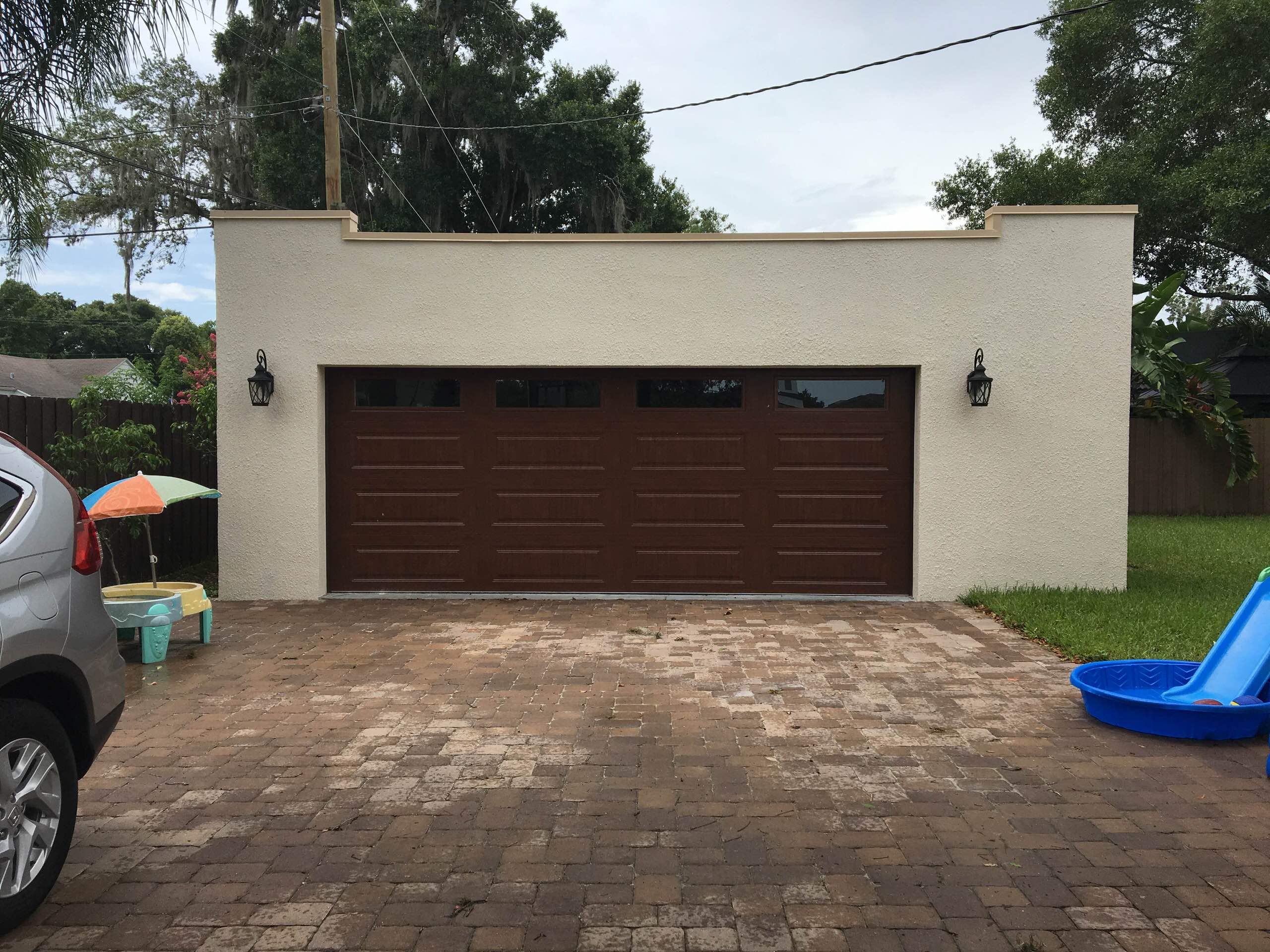 Spanish Style Garage