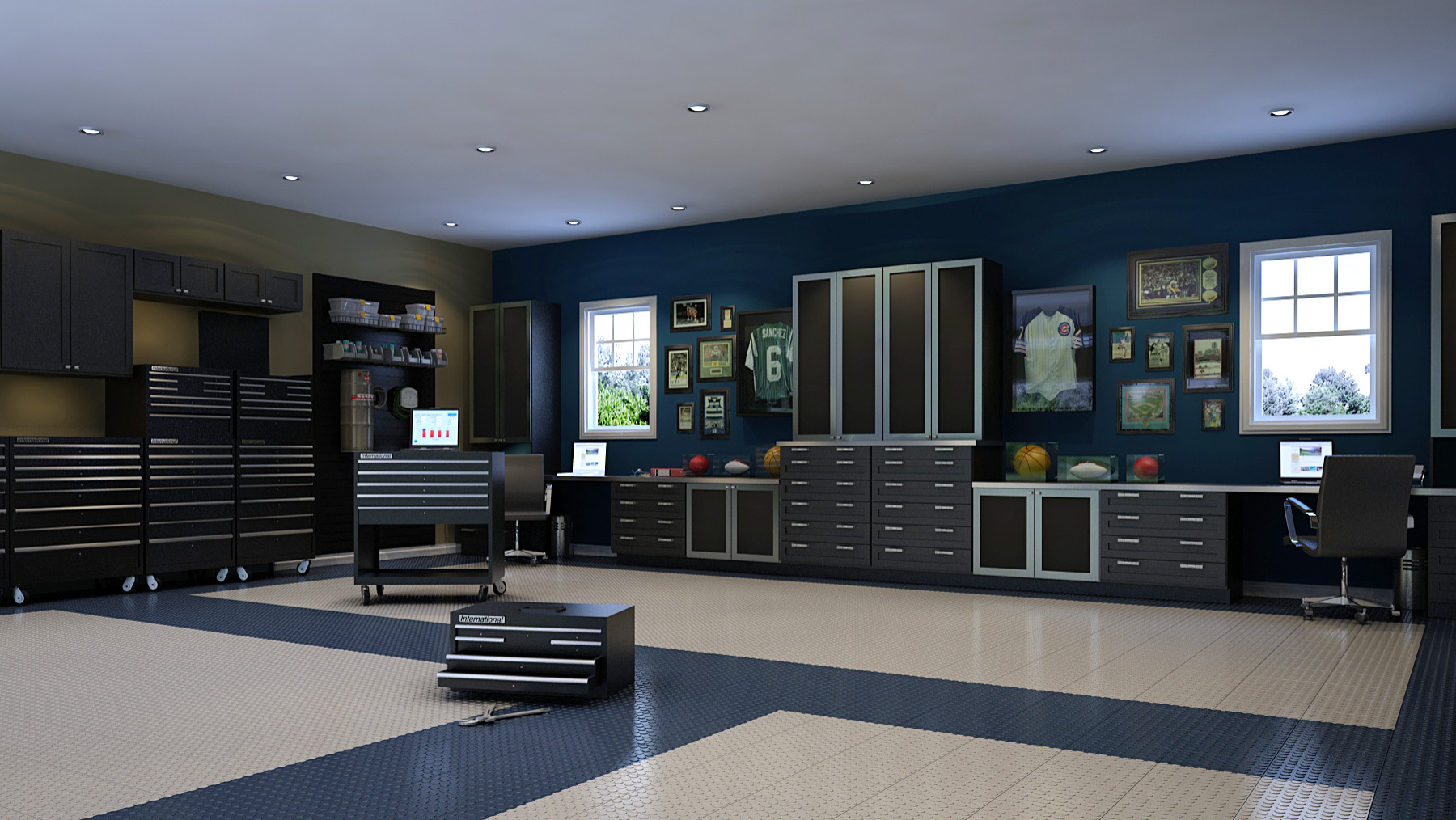 Large Garage Shop Designs 75 Beautiful Large Workshop Ideas & Designs