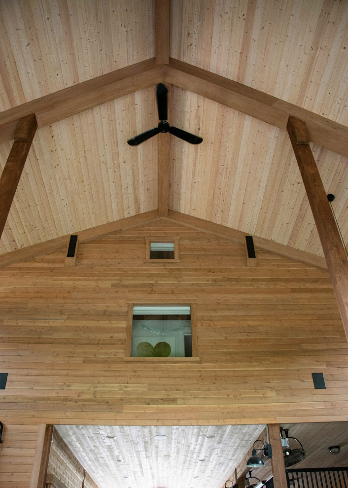 Stillwater Horse Barn & Home - Rustic - Garage - Minneapolis - by Barn ...