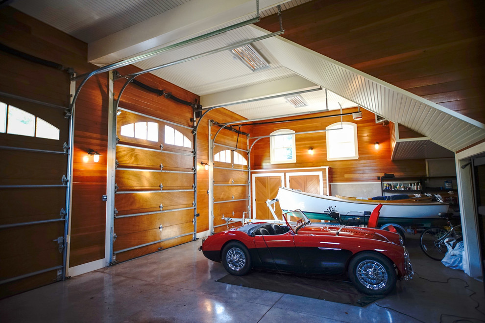Stone Carriage House - Traditional - Garage - Manchester - by Covenant ...