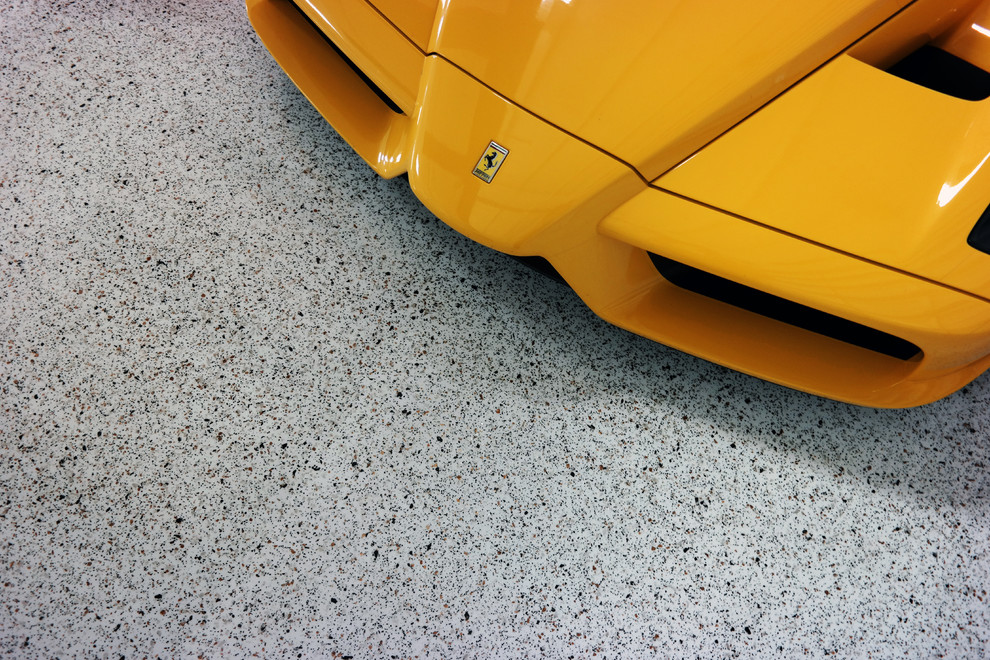 Stone Silicate Garage Floor Coating - Enzo Ferrari - Contemporary ...