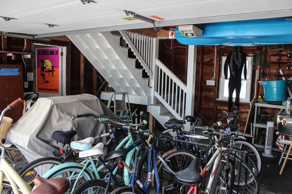 The Beach Garage: not just for your Surfboard and Bike - Beach Style ...