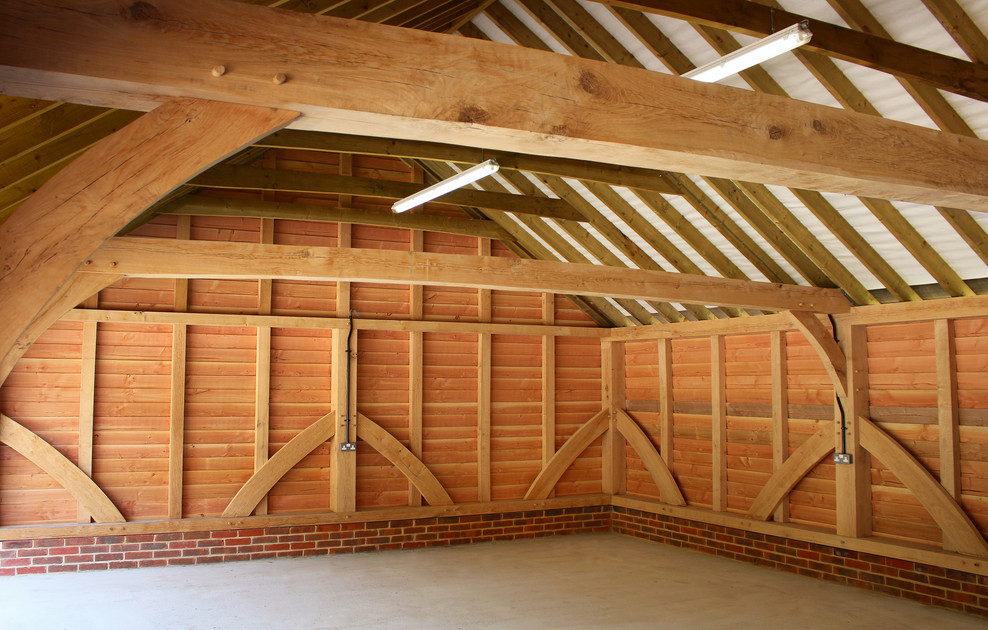 Timber Frame Barn Car Port Design