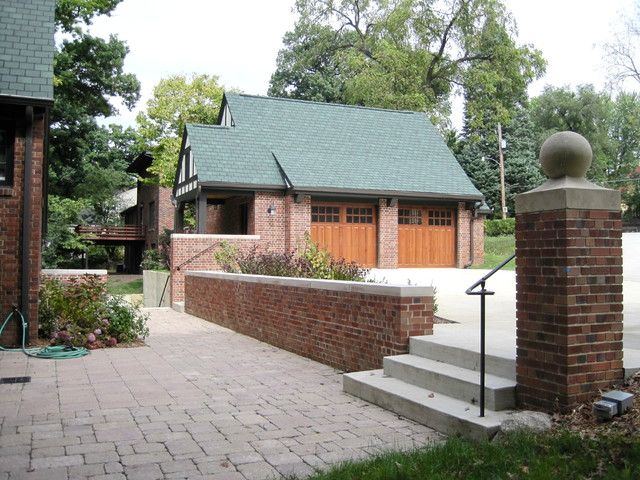 Tudor Revival Garage - Traditional - Garage - Cedar Rapids - by Monarch ...
