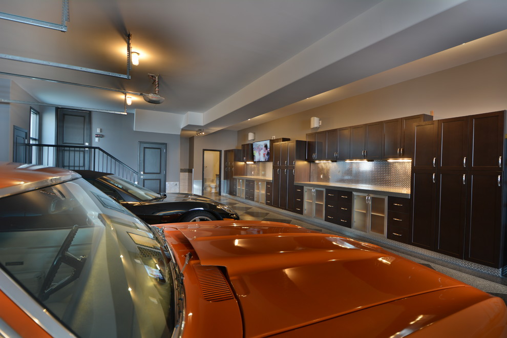 Ultimate Garage - Industrial - Garage - Edmonton - by Homes By Design ...