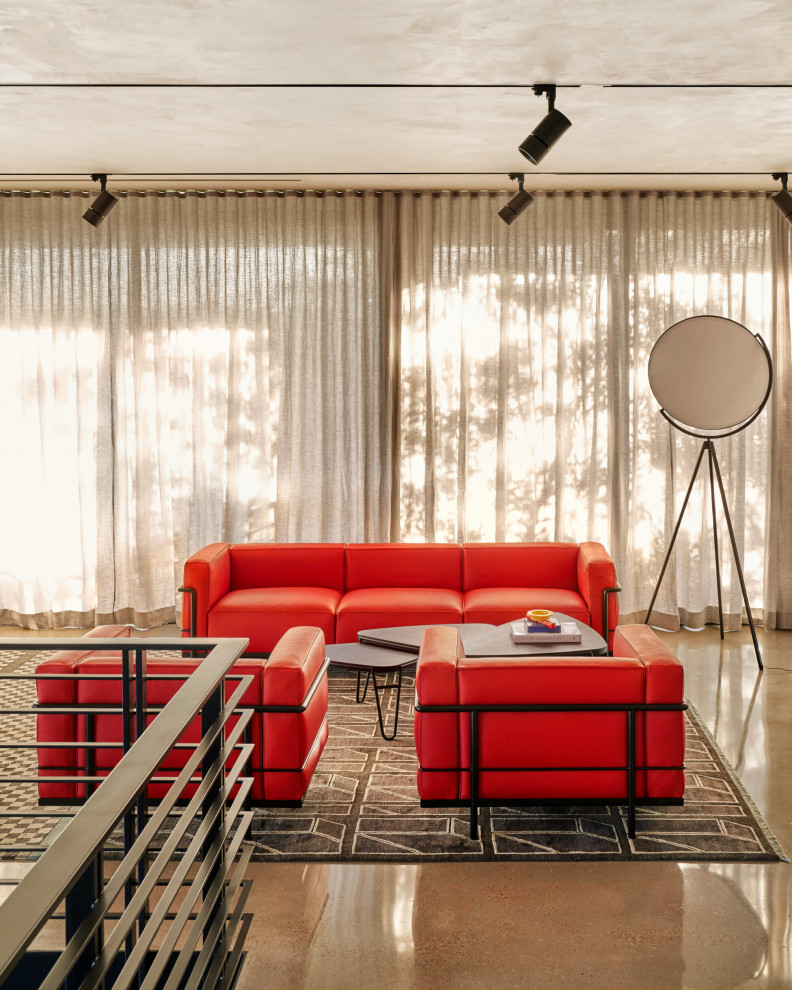 Ultimate Man Cave - Modern - Living Room - Austin - by Ashby Collective ...