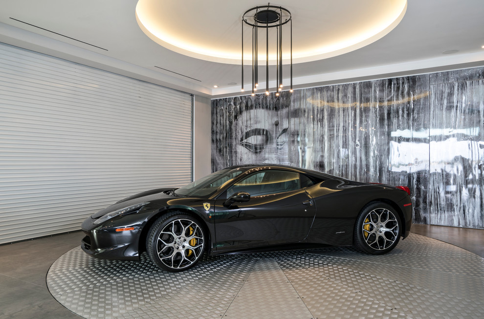 Ultra Modern Jupiter Riverfront Estate - Contemporary - Garage - Miami ...