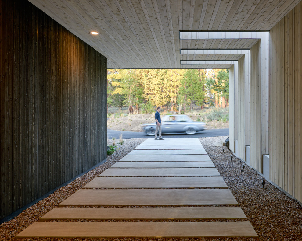 Valentine - Midcentury - Garage - Other - by Eric Meglasson, Architect ...