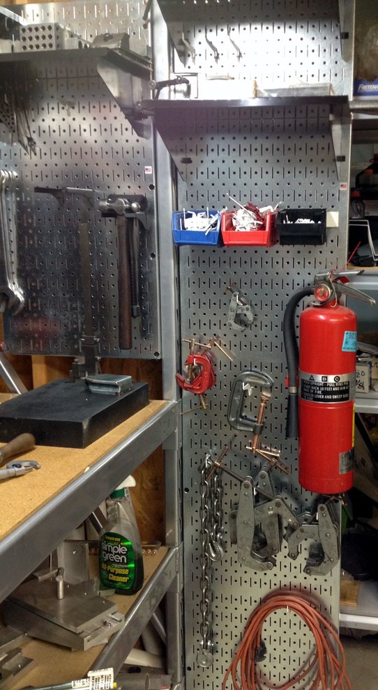 Wall Control metal pegboard can be mounted just about anywhere to ...