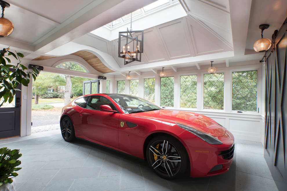 Wellesley Porte Cochere - Contemporary - Garage - Boston - by Meyer ...