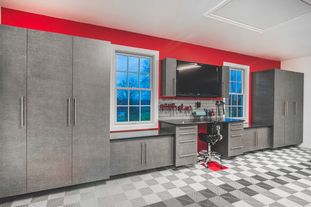 Westerville Classic Car Garage - Modern - Garage - Columbus - by ...