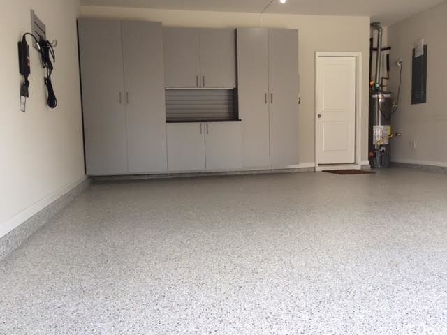 Whole Garage Upgrade - Added Storage and Floor Refinishing in Roswell ...