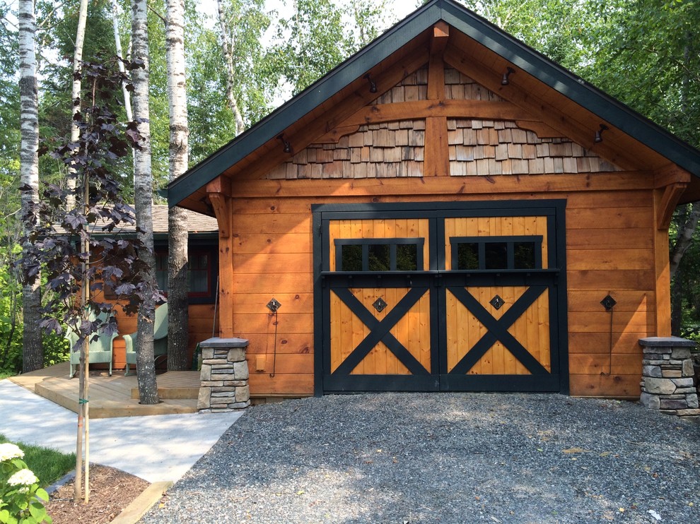 Woodchuck Bay - Rustic - Garage - Other - by Granite Builders | Houzz