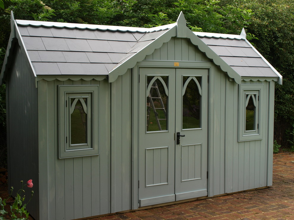 Bespoke Gothic Shed - Traditional - Shed - by The Posh Shed Company | Houzz