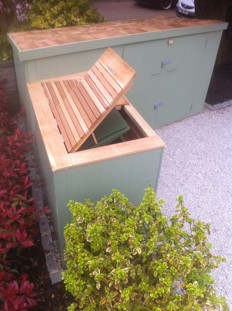 Cedar clad bike shed projects - Contemporary - Shed - Sussex - by Brighton Bike Sheds | Houzz
