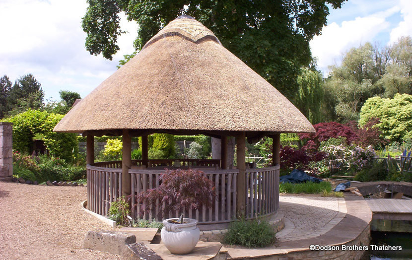 Dodson Brothers Thatchers Gazebo Complete Thatch - Shed ...
