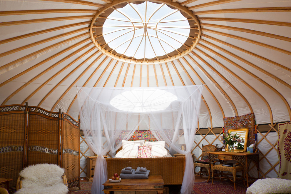 Glastonbury Yurt - Rustic - Shed - London - by Fine House Photography ...