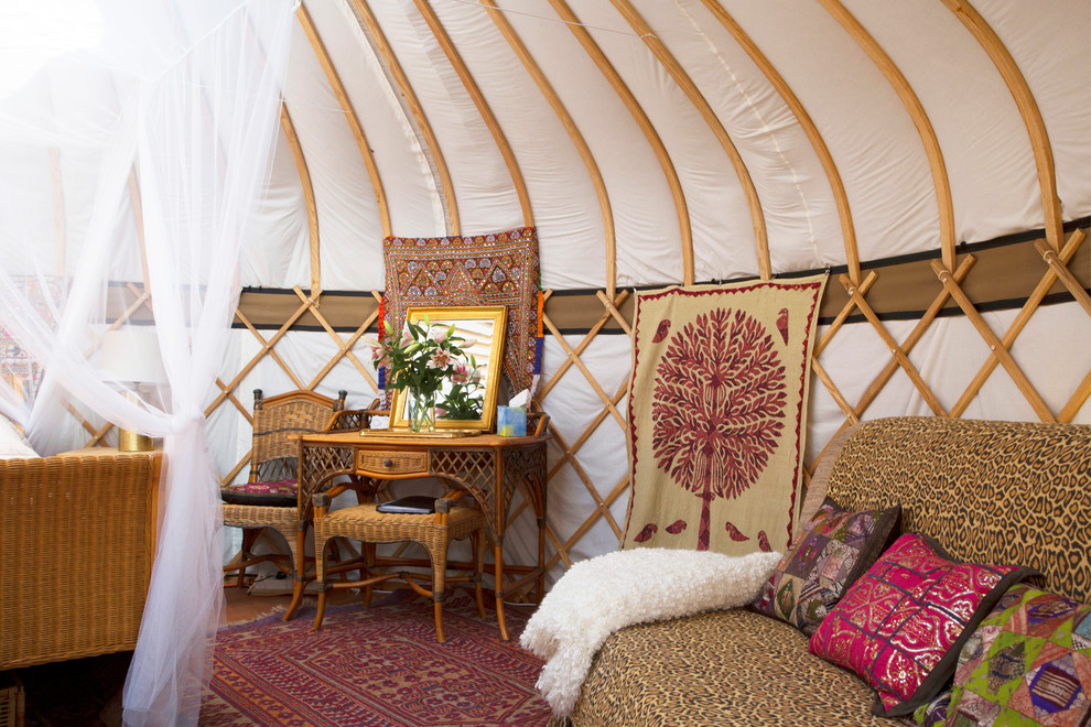 Glastonbury Yurt - Rustic - Shed - London - by Fine House Photography ...