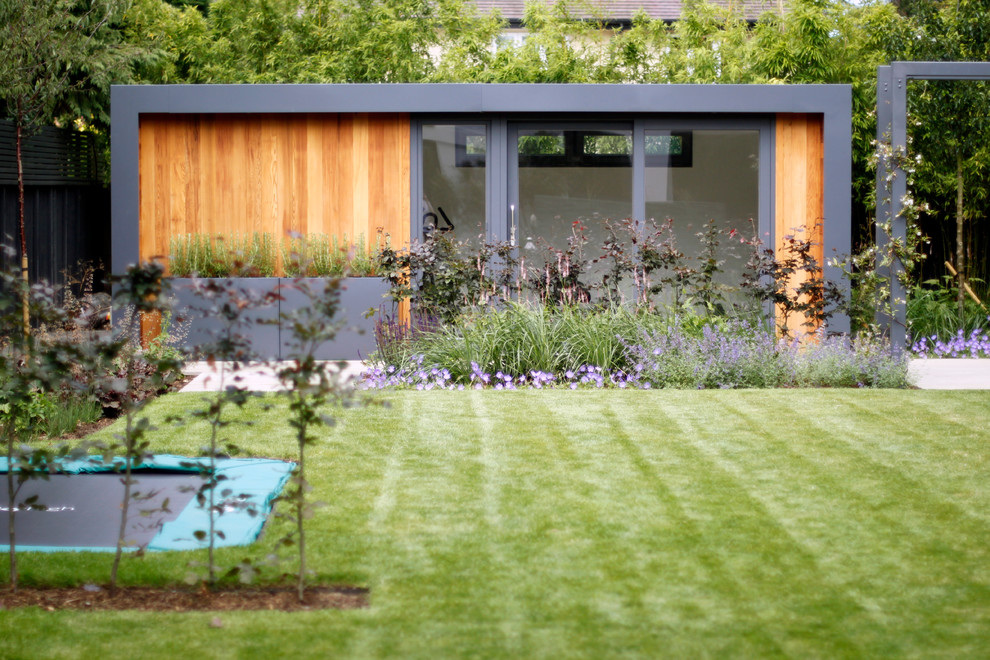 Richmond Park Garden Design - Contemporary - Shed - London - by ...