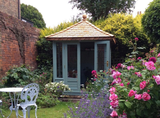Small Richmond Summerhouse Installed in Lincoln - Traditional - Garden ...