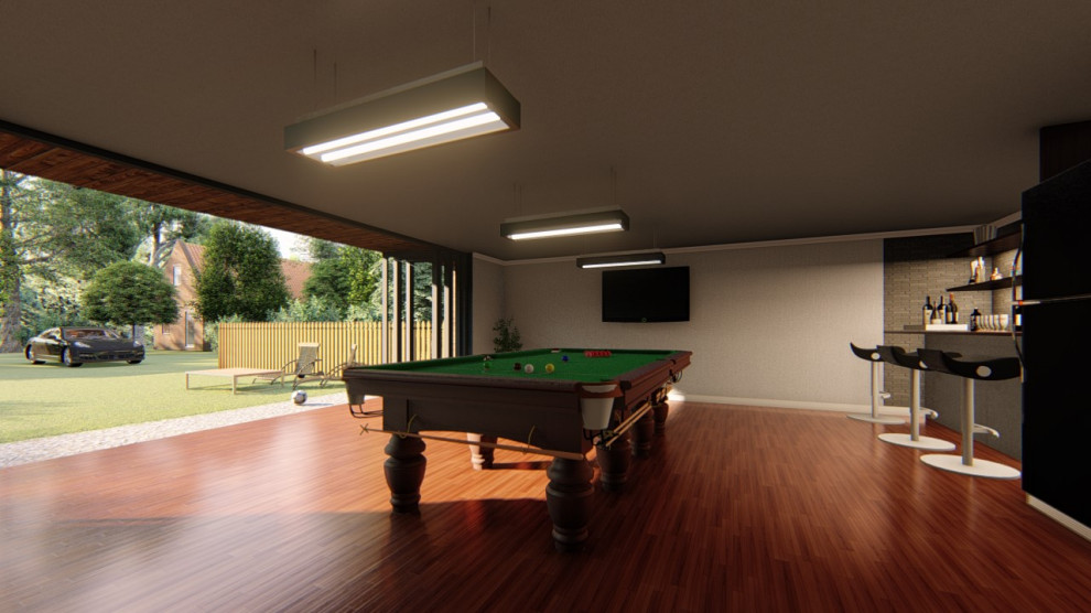 Snooker Room - Shed - Surrey - by Into the Garden Room | Houzz