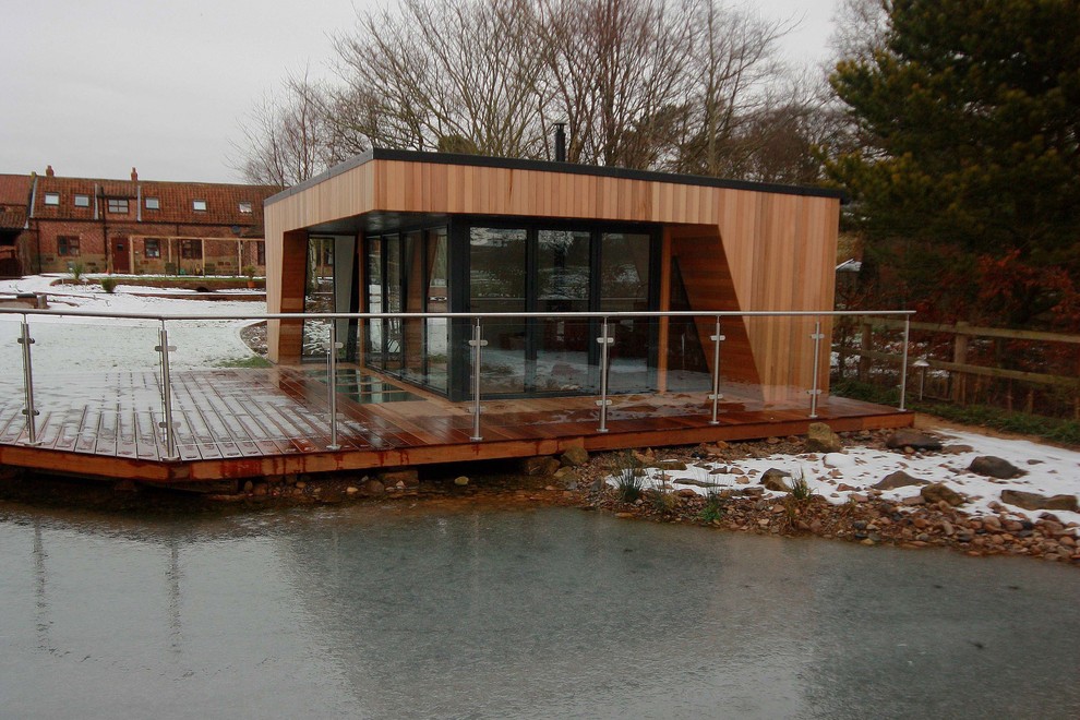 Waterside luxury garden suite - Contemporary - Shed - Cheshire - by ...
