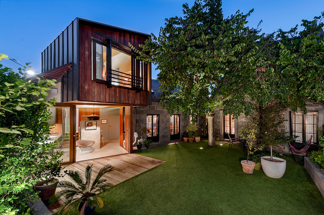 1850s Bluestone Cottage - Contemporary - Garden - Melbourne - by Itsuka ...
