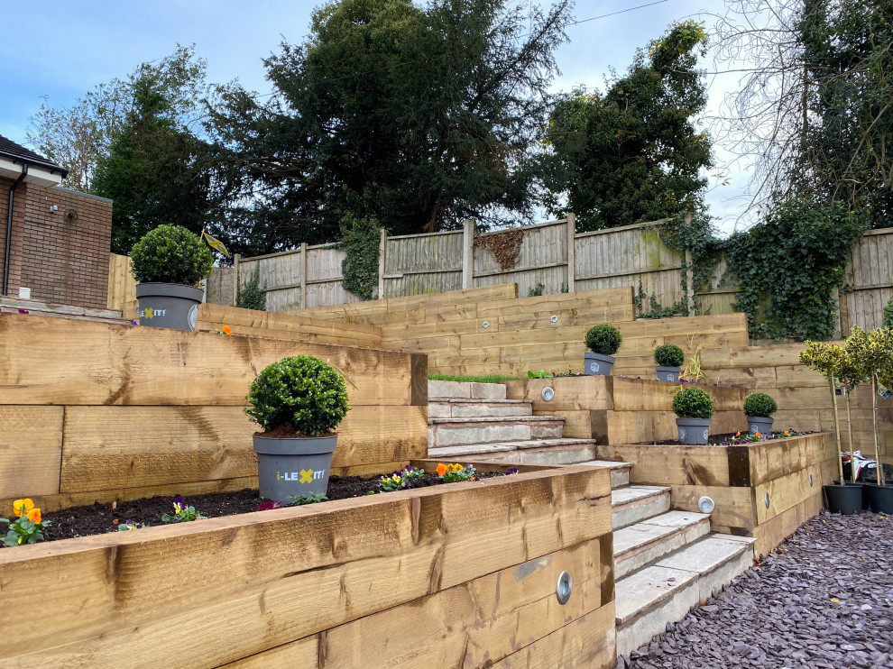 3 Tier Front Garden with a Wow Factor - Landscape - West Midlands - by ...