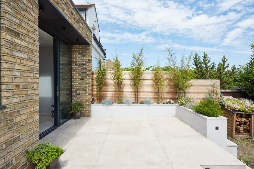 9. Rear terrace - Scandinavian - Landscape - London - by ARCHEA Ltd | Houzz