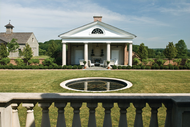A Classical Journey: The Houses of Ken Tate - Traditional - Garden ...