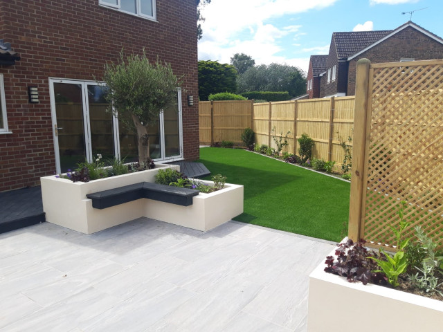 A stunning transformation using Kebur Contempo Thunderstorm Porcelain ...