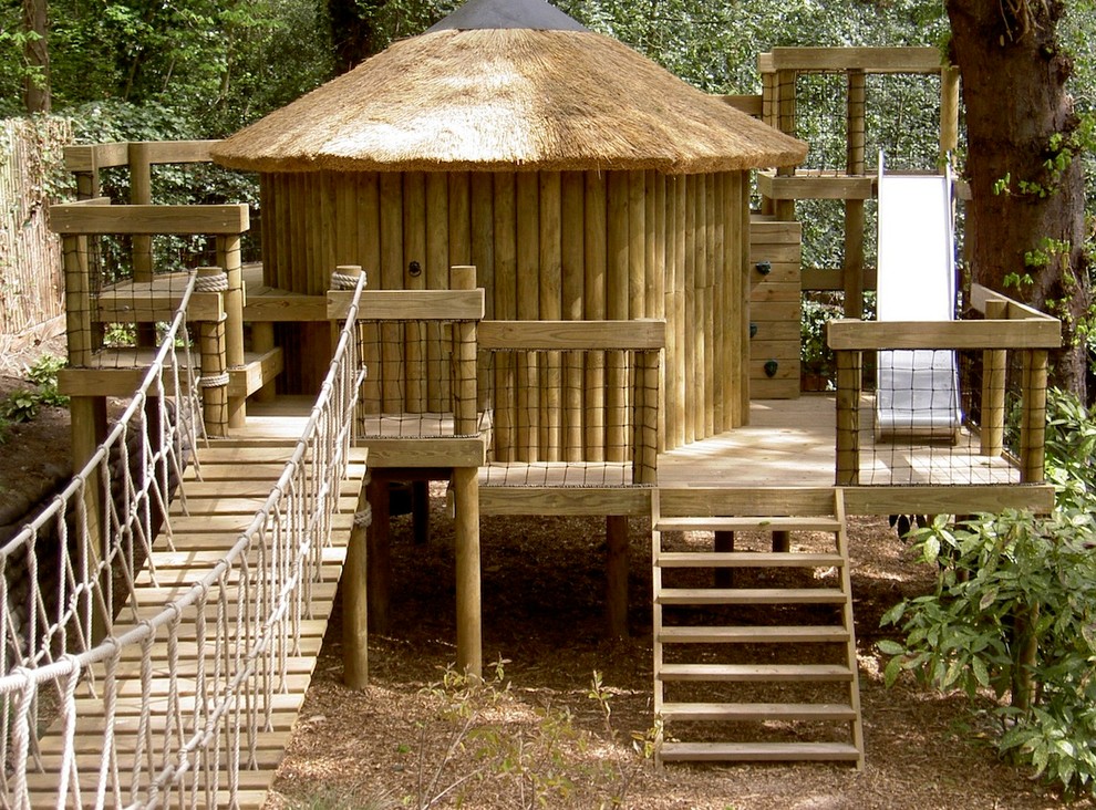 Adventure treehouses - Rustic - Landscape - London - by Treehouse Life ...